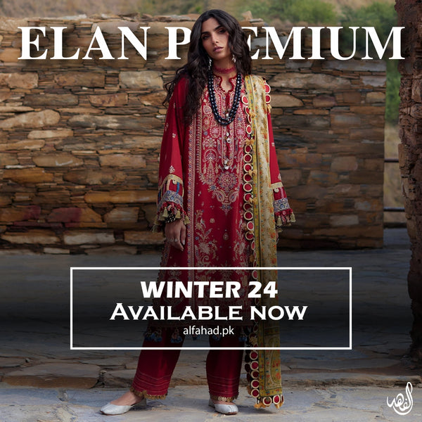 Elan Winter Collection 2024 | Elan Winter Sale Unstitched | Al Fahad Cloth